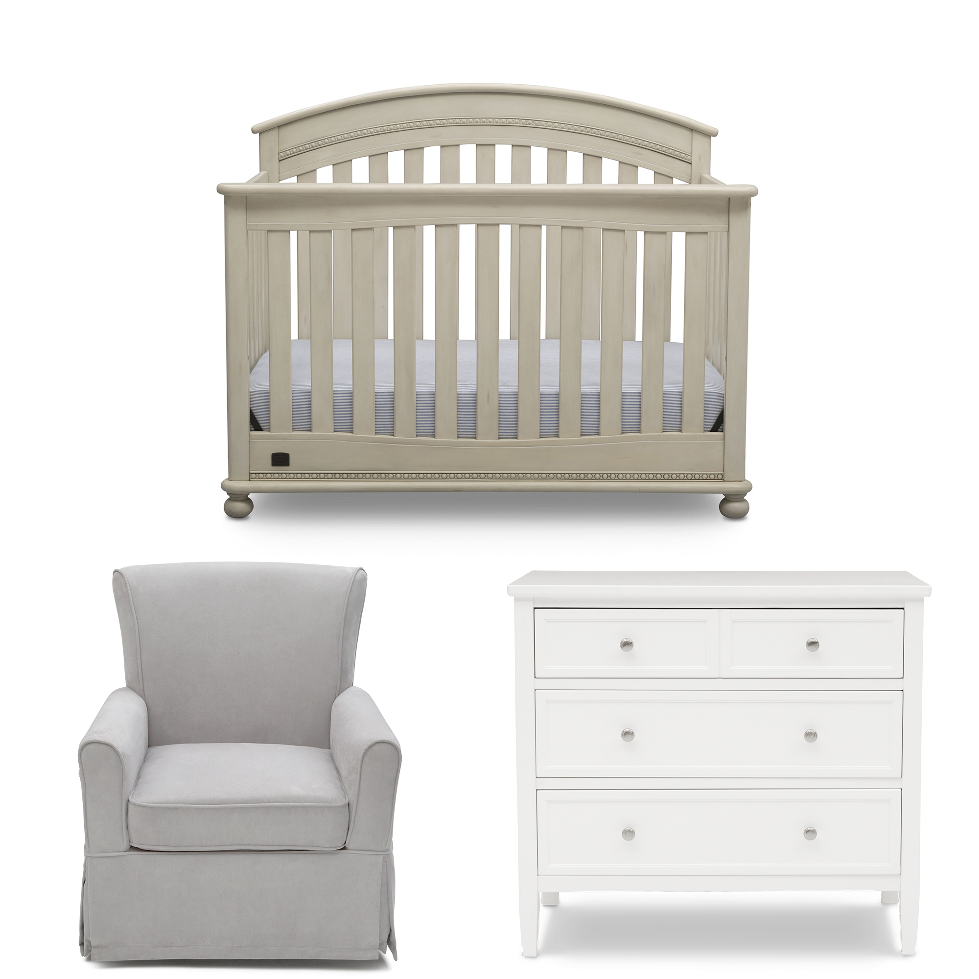 Aden 4-in-1 Convertible Crib | Delta Children