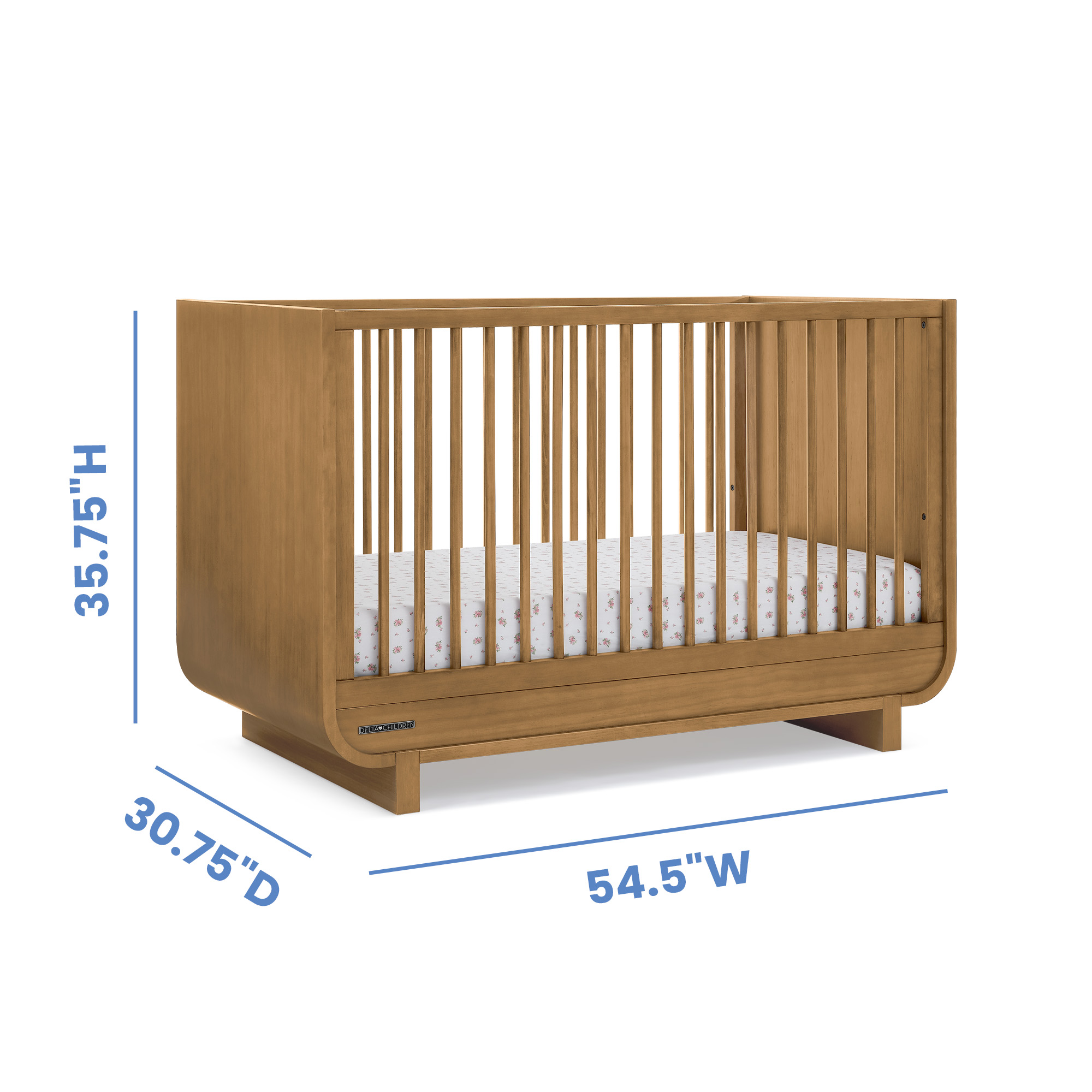 Rhodes 4-in-1 Convertible Crib | Delta Children