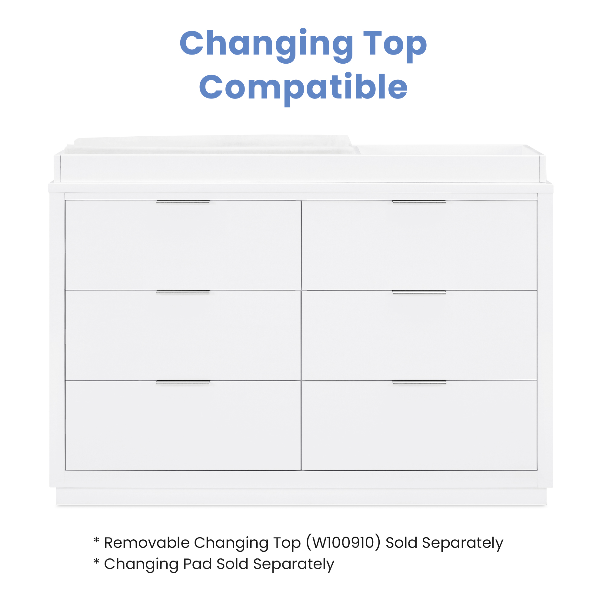 Forever 6 Drawer Dresser with Interlocking Drawers - Classic Collectio ...