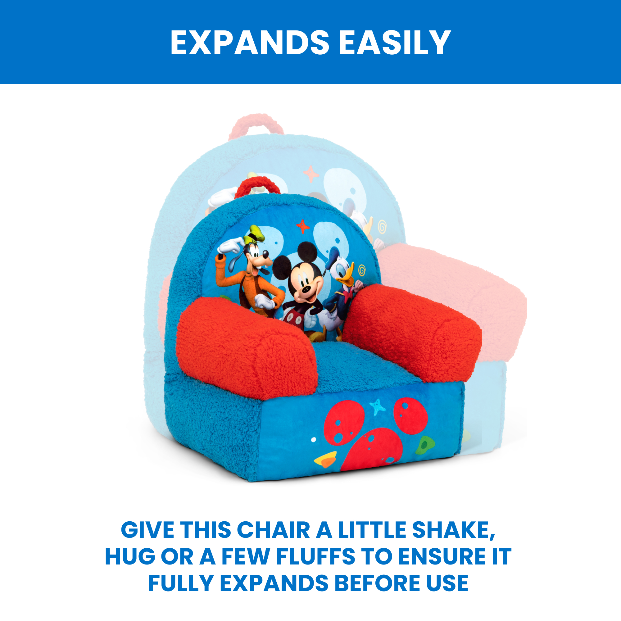 Mickey Mouse Cozee Buddy Chair | Delta Children
