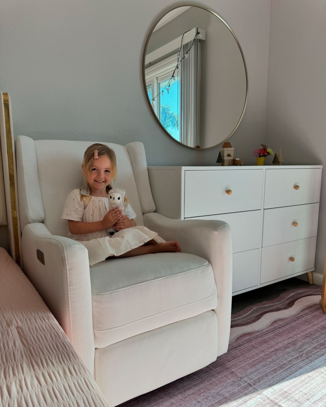 Mercer Electronic Power Recliner and Swivel Glider with USB-A and Type ...