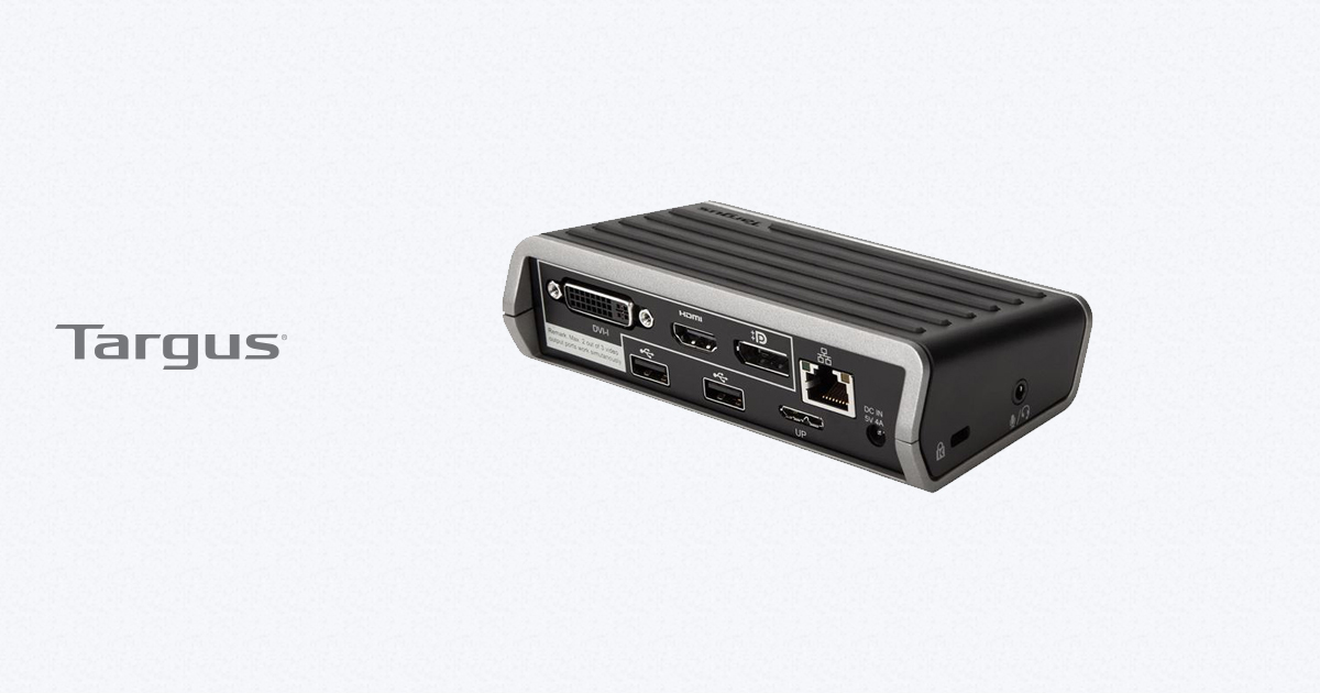 Dual Monitor Docking Station | Shop Targus & Boost Your Productivity